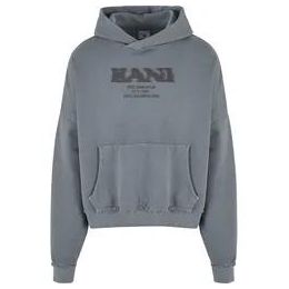 Kapuzensweatshirt Karl Kani "Karl Kani Karl Kani Retro Sprayed OS Hoodie", Herren, Gr. S, anthrazit, 100% Baumwolle, Sweatshirts