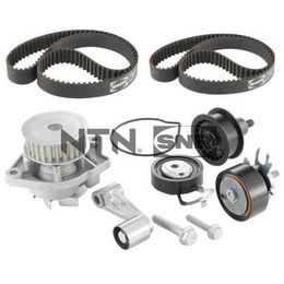 SNR Wasserpumpe + Zahnriemensatz kdp457250 f&uuml;r VW Skoda SEAT Audi