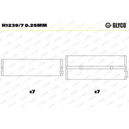 GLYCO h12397025mm f&uuml;r MAN
