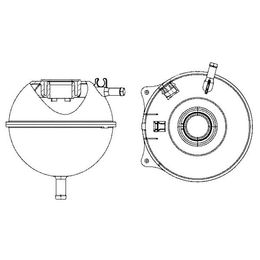 Mahle Ausgleichsbeh&auml;lter, K&uuml;hlmittel crt23000s f&uuml;r CUPRA VW