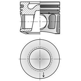 KOLBENSCHMIDT Kolben 41008620
