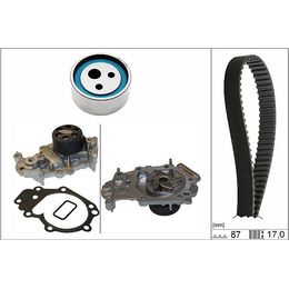 INA Wasserpumpe + Zahnriemensatz 530018231 f&uuml;r DACIA