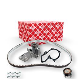 febi bilstein Wasserpumpe + Zahnriemensatz 173474 f&uuml;r Ford Volvo