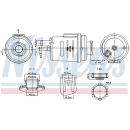 NISSENS Ausgleichsbeh&auml;lter, K&uuml;hlmittel 996314 f&uuml;r FORD LAND ROVER