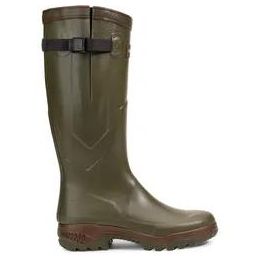 Gummistiefel Aigle "Parcours Vario 2", Damen, Gr. 38, gr&uuml;n (kaki), Obermaterial: 100% Gummi rubber., Schuhe Gummistiefel