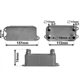 Van Wezel &Ouml;lk&uuml;hler, Automatikgetriebe 30013702 f&uuml;r MERCEDES-BENZ