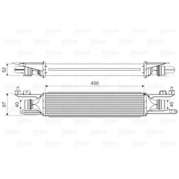 Valeo Ladeluftk&uuml;hler 818578 f&uuml;r VAUXHALL