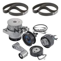 SNR Wasserpumpe + Zahnriemensatz kdp457261 f&uuml;r Skoda VW SEAT Audi
