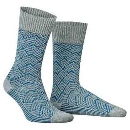 Socken Hudson "Socke Rare", Damen, Gr. 39-42, grau (silber 0502), Obermaterial: 60% Polyamid PA. 38% Baumwolle CO. 2% Elasthan EL., Socken Socken