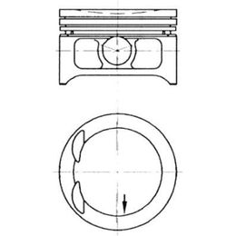 KOLBENSCHMIDT Kolben 97332610