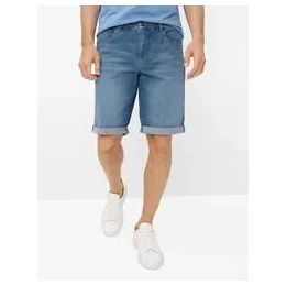 Bermudas Eurex By Brax "Style BRAD", Herren, Gr. 56, Normalgr&ouml;&szlig;en, bleached, Denim/Jeans, 98% Baumwolle, 2% Elasthan, Hosen Bermudas