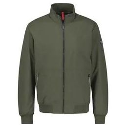 Blouson Lerros, Herren, Gr. XL, nordic olive, Web, Obermaterial: 100% Polyester, unifarben, bequem h&uuml;ftbedeckend, Rundhals, Flachstrickb&uuml;ndchen, Jacken Blouson, mit Stehkragen und Rei&szlig;verschluss
