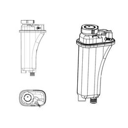 NRF Ausgleichsbeh&auml;lter, K&uuml;hlmittel 454042 f&uuml;r BMW