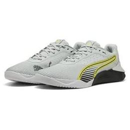 Trainingsschuh Puma "Fuse 4.0 Sneakers Erwachsene", Damen, Gr. 37,5, cool light gray schwarz lux lime gr&uuml;n, Obermaterial: Textil, Synthetik. Futter: Textil. Innensohle: Textil. Laufsohle: Gummi, Schuhe