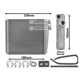Van Wezel W&auml;rmetauscher, Innenraumheizung 59006163 f&uuml;r Volvo