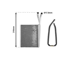 Van Wezel W&auml;rmetauscher, Innenraumheizung 30006372 f&uuml;r Mercedes