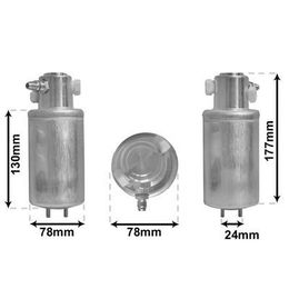 Van Wezel Trockner, Klimaanlage 5800d165 f&uuml;r VW