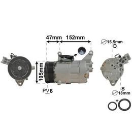 Van Wezel Kompressor, Klimaanlage 0600k076 f&uuml;r BMW
