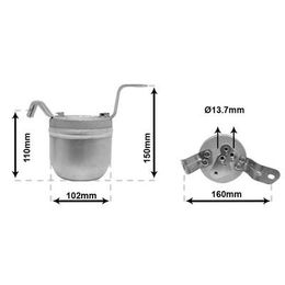Van Wezel Trockner, Klimaanlage 0600d224 f&uuml;r BMW