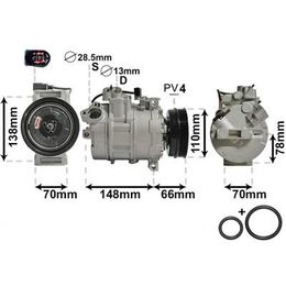 Van Wezel Kompressor, Klimaanlage 0300k226 f&uuml;r AUDI