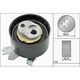 INA Spannrolle, Zahnriemen 531090610 f&uuml;r DACIA