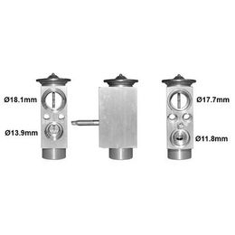 Van Wezel Expansionsventil, Klimaanlage 06001238 f&uuml;r BMW