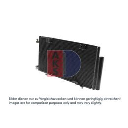 AKS DASIS Kondensator, Klimaanlage 212024n f&uuml;r TOYOTA