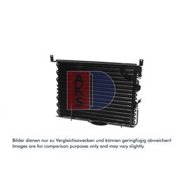 AKS DASIS Kondensator, Klimaanlage 122010n f&uuml;r Mercedes