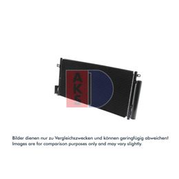 AKS DASIS Kondensator, Klimaanlage 082039n f&uuml;r ALFAROME/Fiat/LANCI