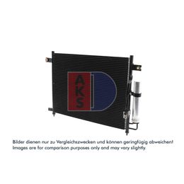 AKS DASIS Kondensator, Klimaanlage 512018n f&uuml;r CHEVROLET