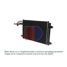 AKS DASIS Kondensator, Klimaanlage 042013n f&uuml;r VAG