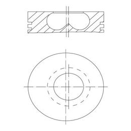 Mahle Kolben 081pi00123002