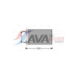 AVA QUALITY COOLING W&auml;rmetauscher, Innenraumheizung aia6254 f&uuml;r SEAT