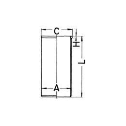 KOLBENSCHMIDT Zylinderlaufbuchse 89823190 f&uuml;r TOYOTA