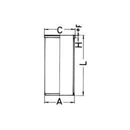 KOLBENSCHMIDT Zylinderlaufbuchse 89734190