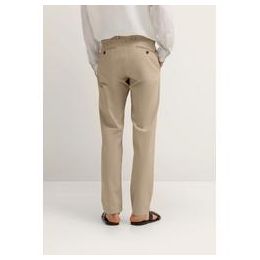 Chinohose Bugatti "Modern Fit", Herren, Gr. 34, L&auml;nge 32, 50, beige, 86% Baumwolle, 11% Polyester, 3% Elasthan, unifarben, normal, Hosen Chinohose, aus der DynamicSeries
