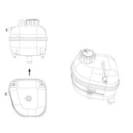NRF Ausgleichsbeh&auml;lter, K&uuml;hlmittel 454041 f&uuml;r MINI