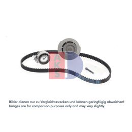 AKS DASIS Wasserpumpe + Zahnriemensatz 570272n f&uuml;r Opel DAEWOO