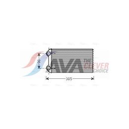 AVA QUALITY COOLING W&auml;rmetauscher, Innenraumheizung rta6439 f&uuml;r VAUXHALL
