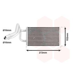 Van Wezel W&auml;rmetauscher, Innenraumheizung 18006317 f&uuml;r FORD