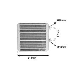 Van Wezel W&auml;rmetauscher, Innenraumheizung 37006353 f&uuml;r OPEL