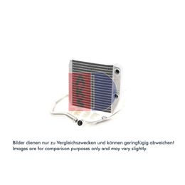 AKS DASIS W&auml;rmetauscher, Innenraumheizung 069014n f&uuml;r Citro&euml;n/Peugeot