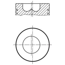 Mahle Kolben 0098902