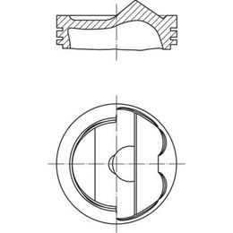Mahle Kolben 0280402