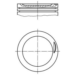 Mahle Kolben 0308302