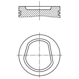 Mahle Kolben 0304202