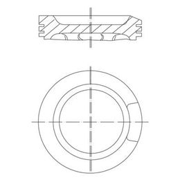 Mahle Kolben 0330401