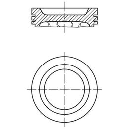 Mahle Kolben 0149102
