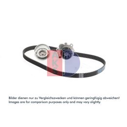 AKS DASIS Wasserpumpe + Zahnriemensatz 570306n f&uuml;r VAG