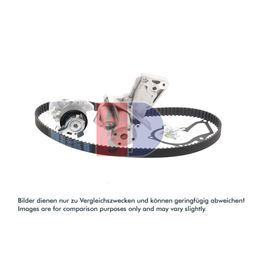 AKS DASIS Wasserpumpe + Zahnriemensatz 570312n f&uuml;r Ford Volvo
